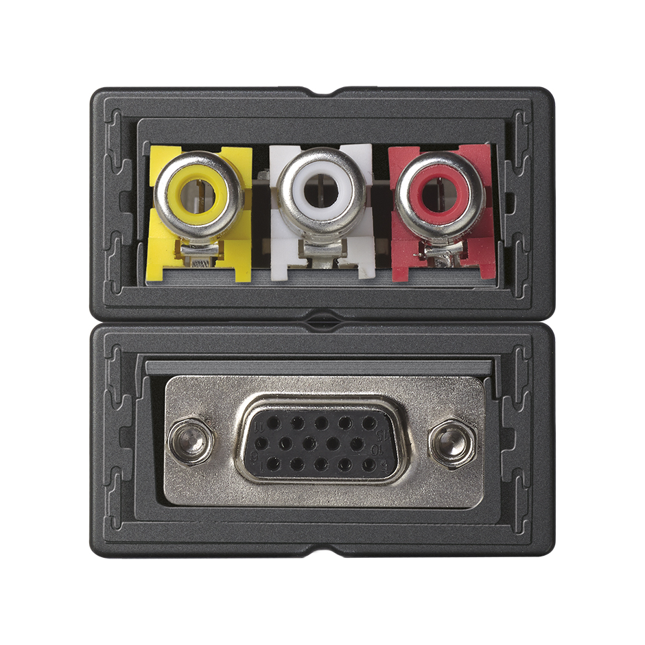 Connector VGA HD15 + 3RCA | SIMON