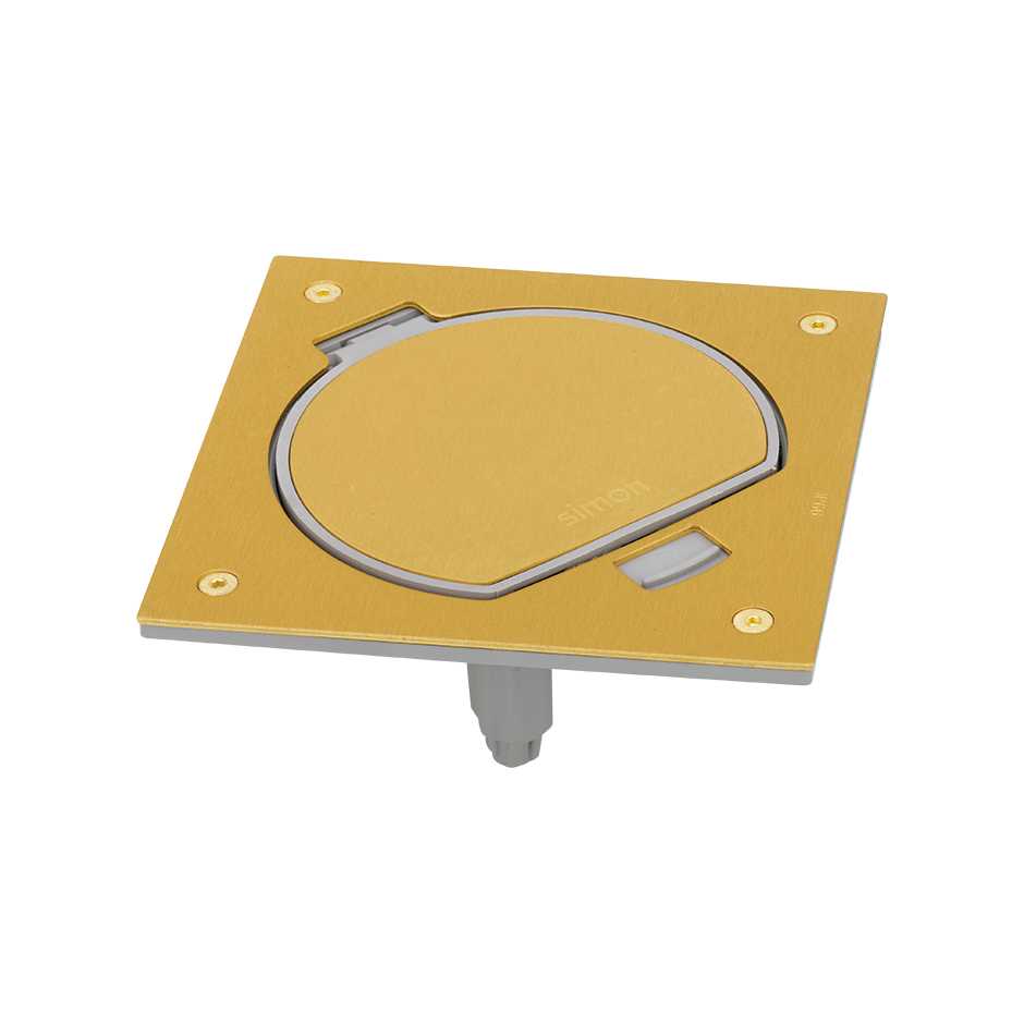 Mechanism-holder unit IP66 with manual lock and French socket outlet ...