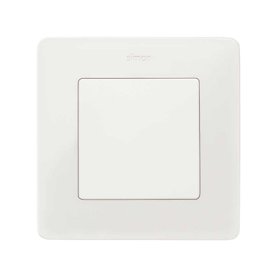 Frame for 1 element white Simon 82 Detail Original | SIMON