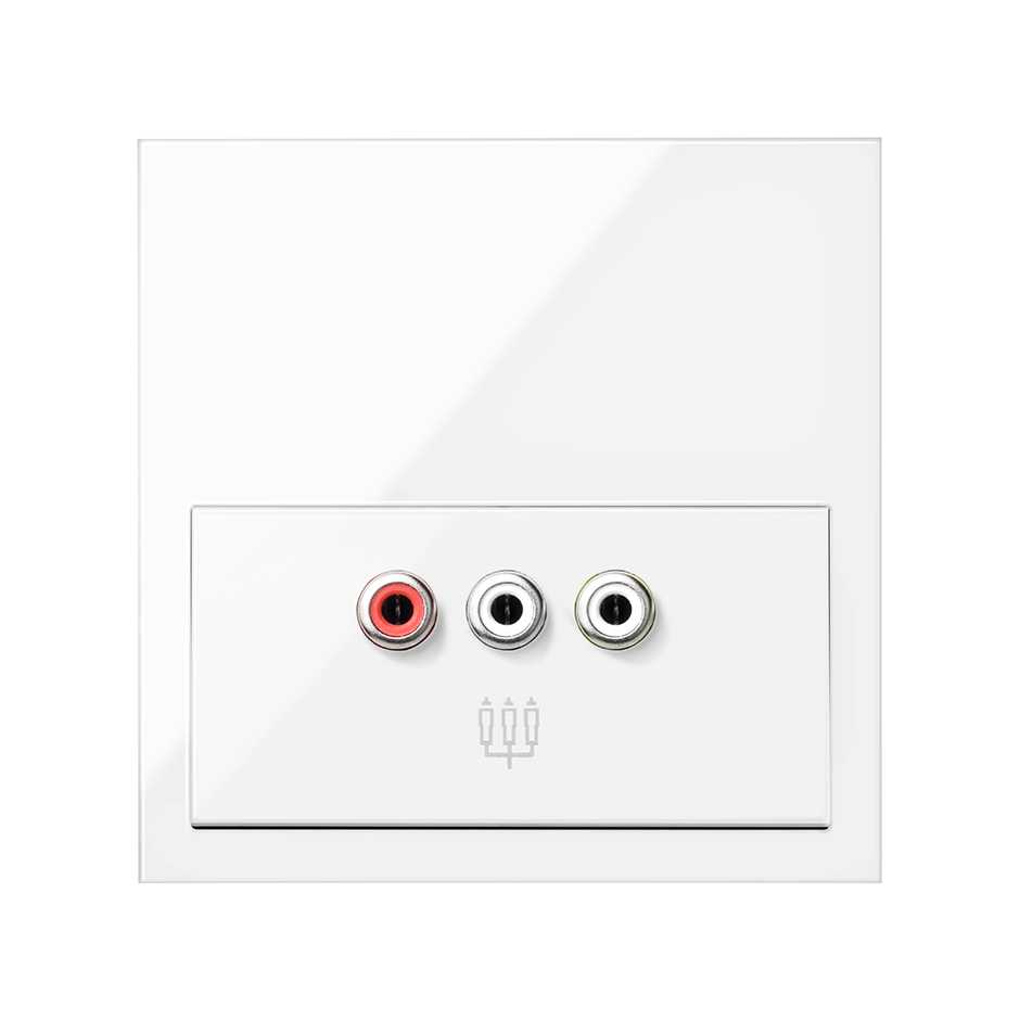 3 RCA connectors Simon 100 | SIMON