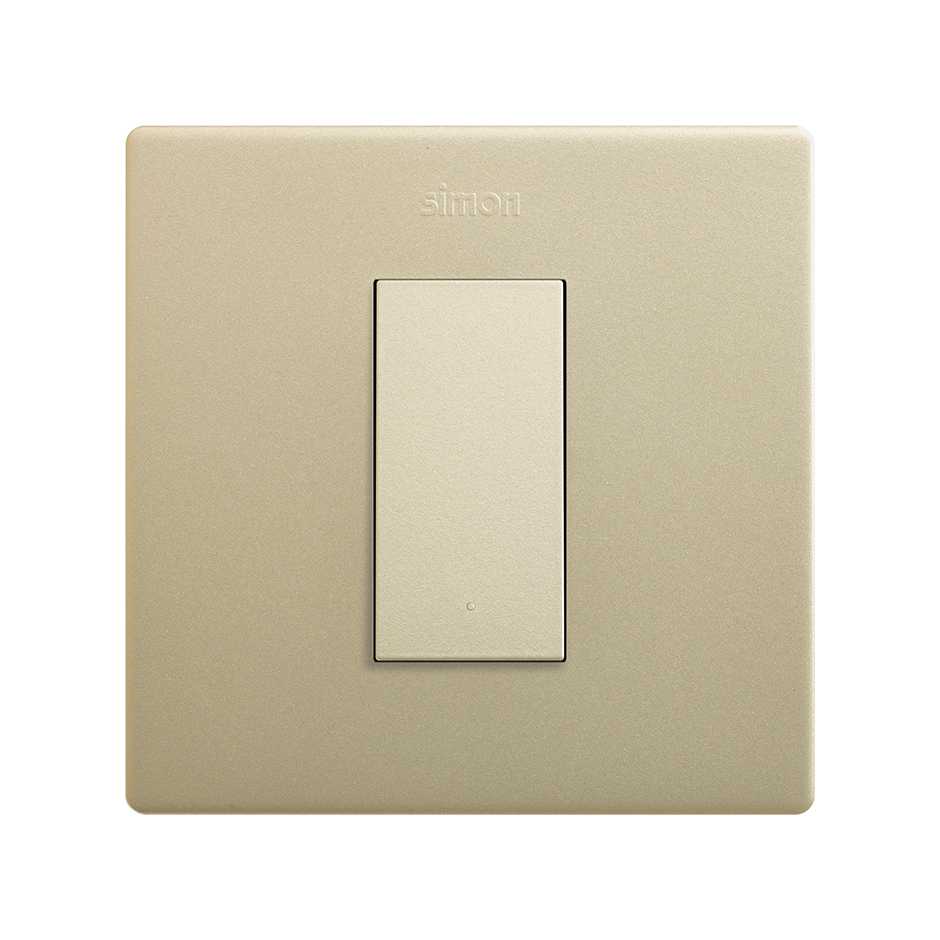 Minima design frame for 1 element champagne Simon 270 | SIMON