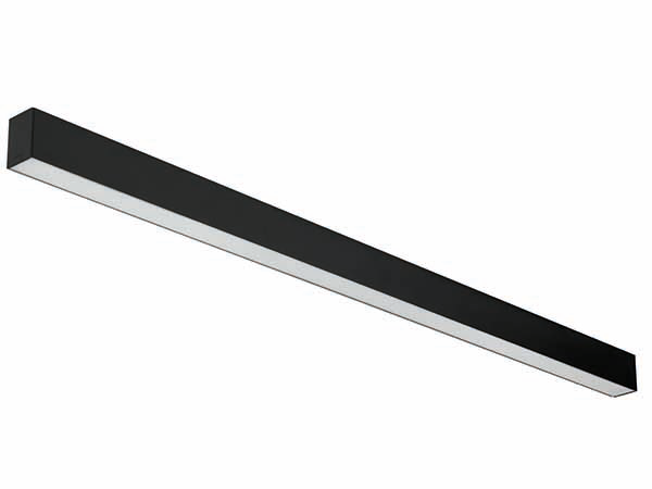 Luminária linear 860.42 1600, em preto, perfil | SIMON
