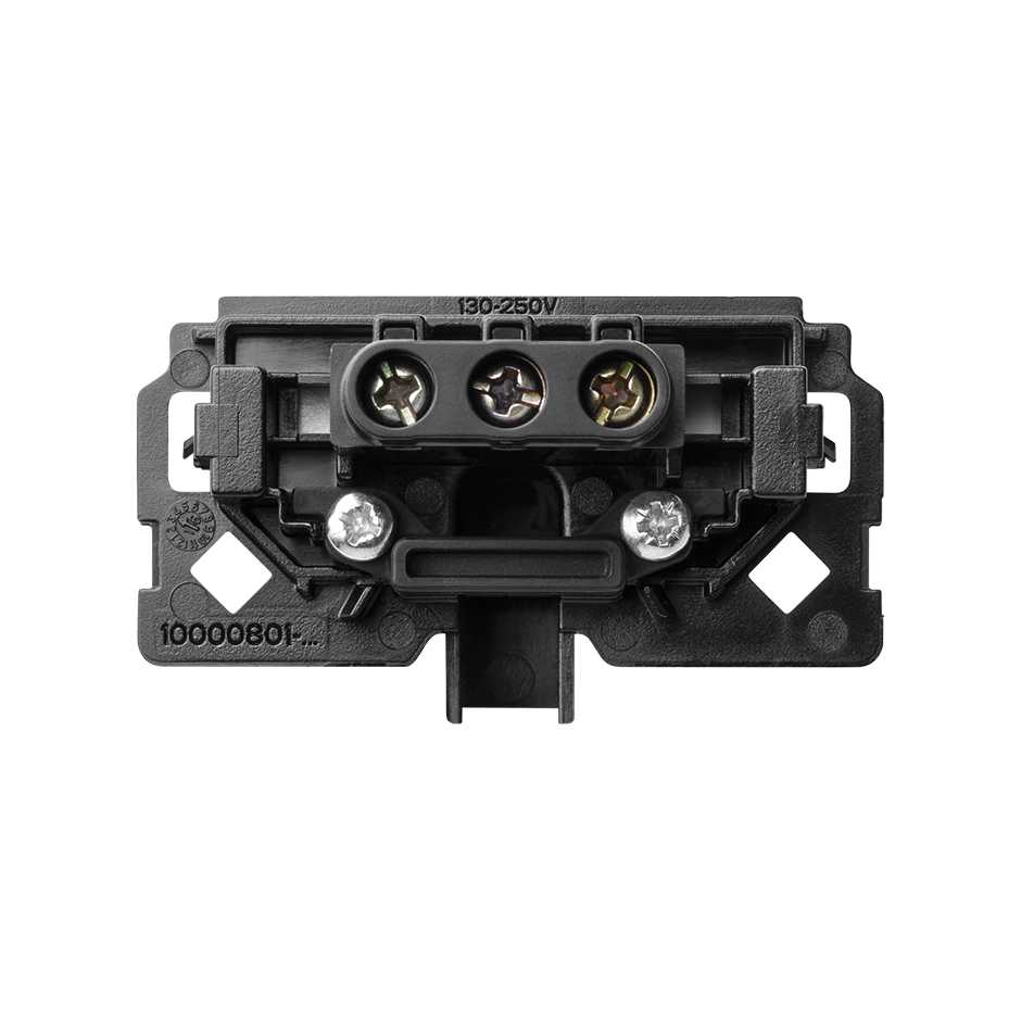 Cable outlet for cable up to 1.5 mm, with integrated terminal block 3 ...