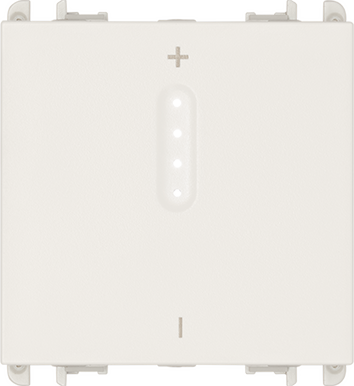 Dimmer PWM Tira de LED iO 2 módulos 12/24 VDC Blanco Simon 26 | SIMON