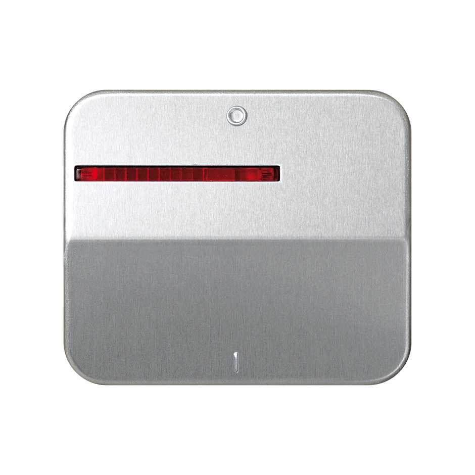 Single rocker for two-pole switch with pilot light and I/O symbol ...