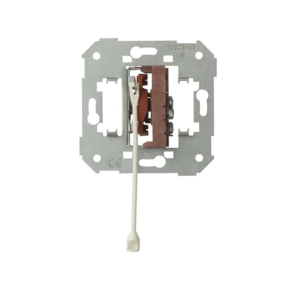 2-way pull-cord switch 10AX 250V~ with screw terminal connection system ...