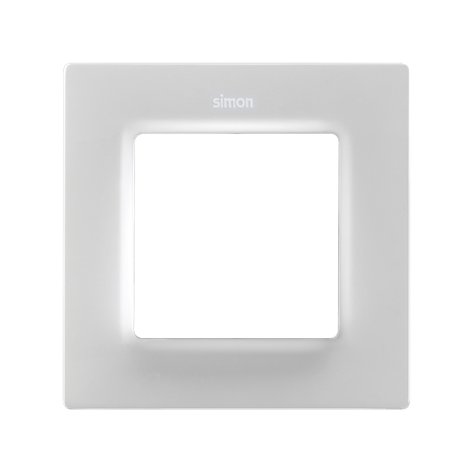 Frame for 1 element matt white Simon 82 Concept | SIMON