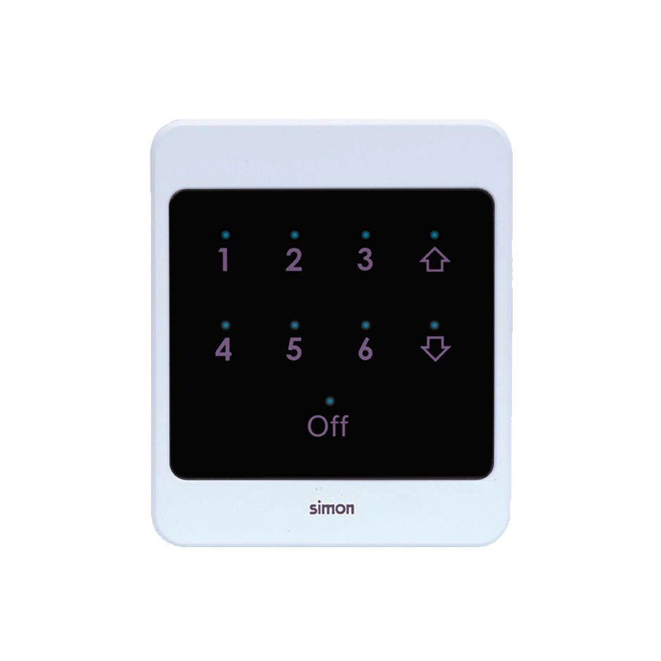 Touch LightKeypad button box 8 functions (6 digits plus up and down ...