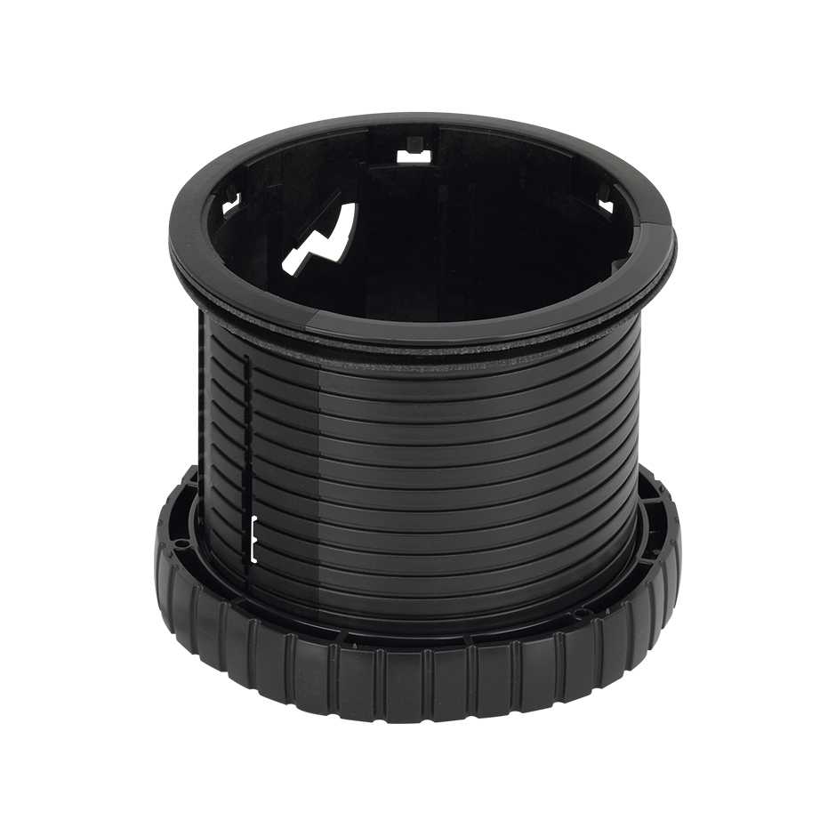 Suporte de fixação para perfis telescópicos com elevação manual ...