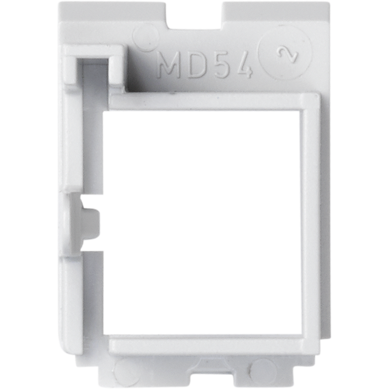 Module for 1 RJ45 R&M® in angled voice and data plates | SIMON