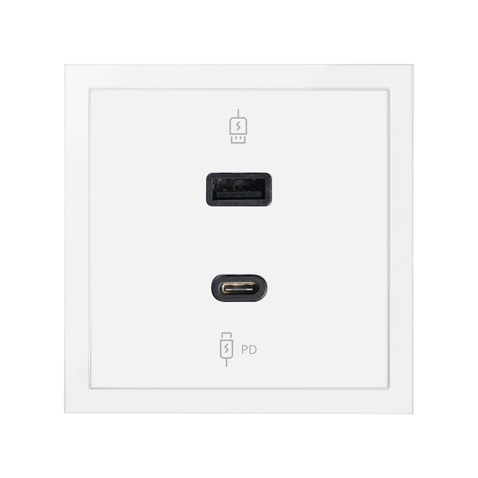 Cargador USB A+C 30W Power Delivery Simon 100 | SIMON