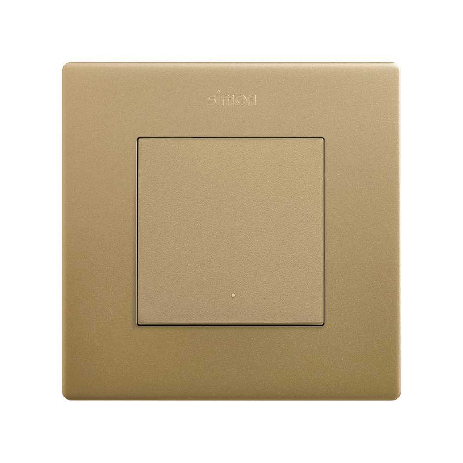Single-pole push-button switch 10AX 230V~ with fast terminal connection ...