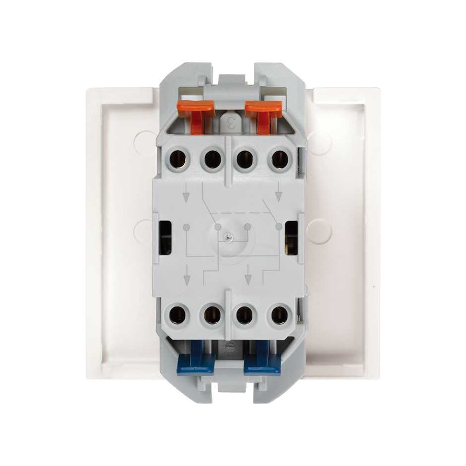 2-way intermediate switch 10AX 230V~ with built-in light and fast ...