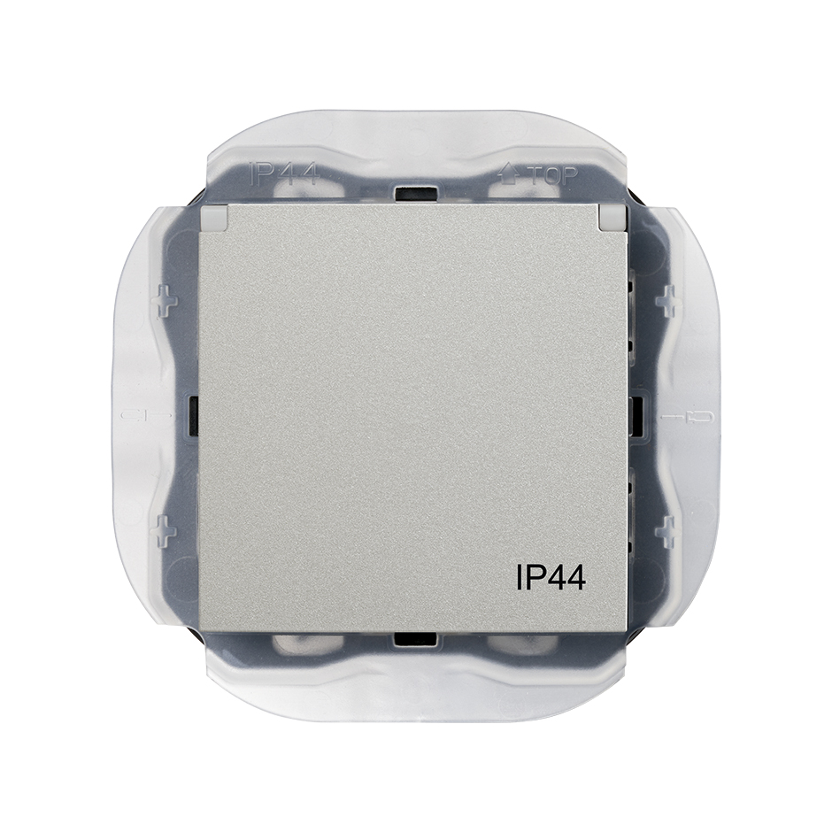 German socket outlet 16A 250V~ with screw terminal connection system ...