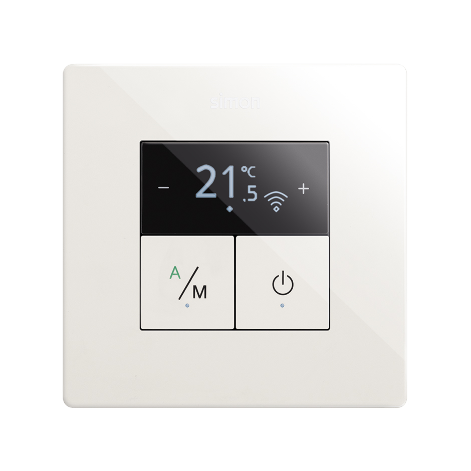 Thermostat chauffage Simon iO blanc Simon 270 | SIMON