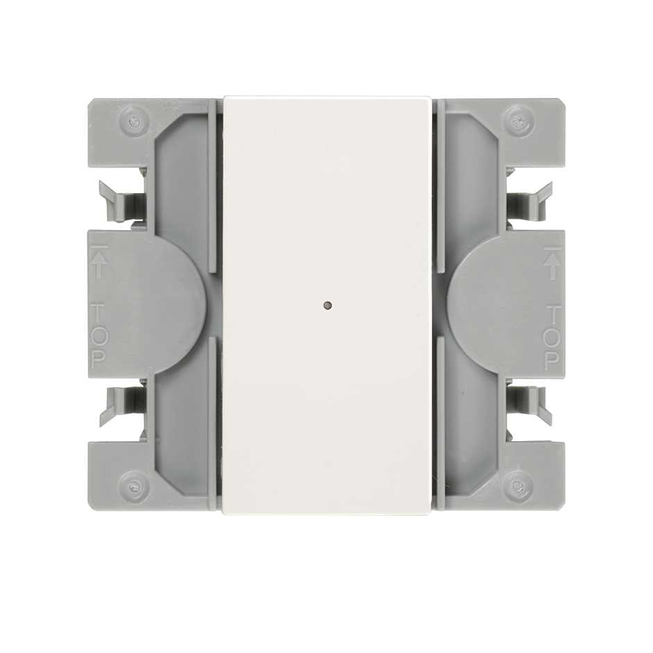 Simon iO electronic 2-way switch with slender rocker white Simon 270 ...