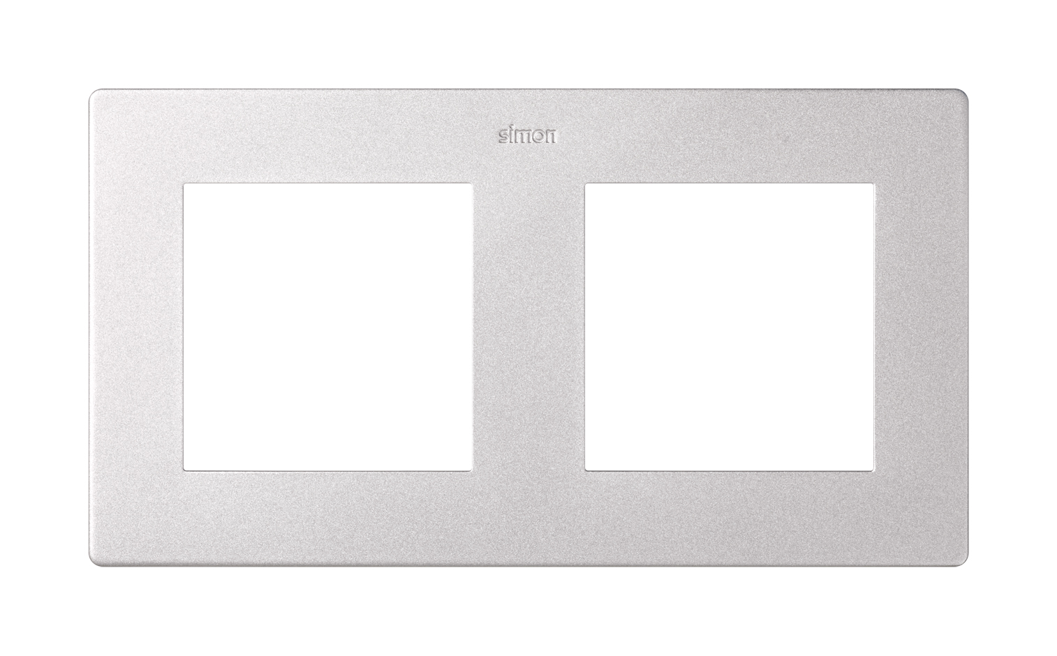 Frame for 2 elements aluminium Simon 24 Harmonie | SIMON