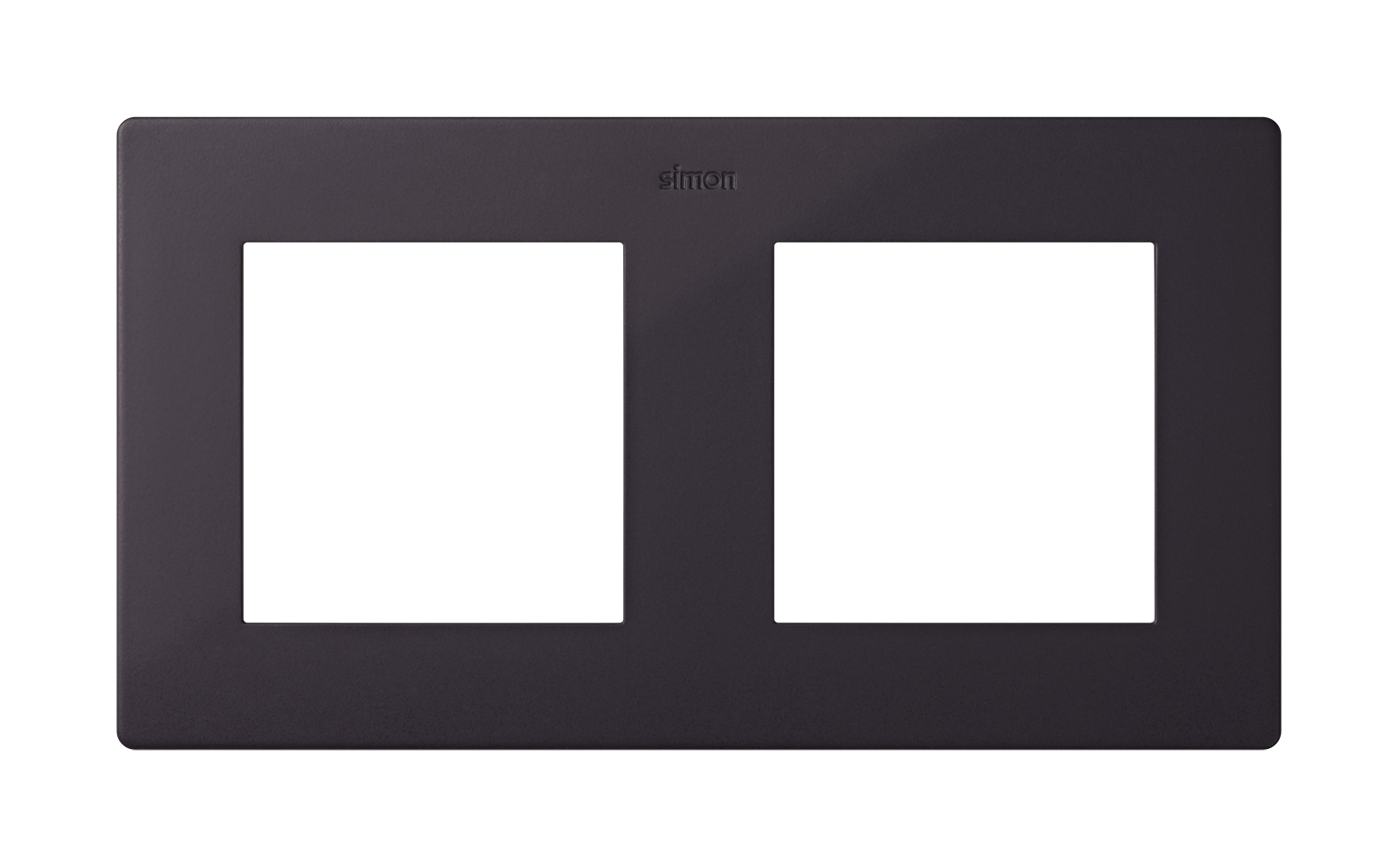 Frame for 2 elements graphite Simon 24 Harmonie | SIMON