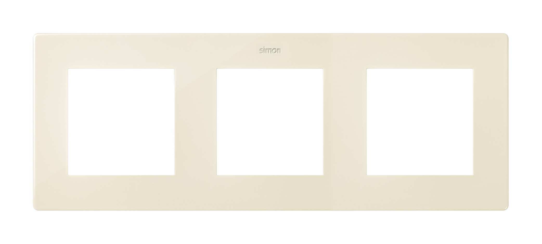 Frame for 3 elements ivory Simon 24 Harmonie | SIMON