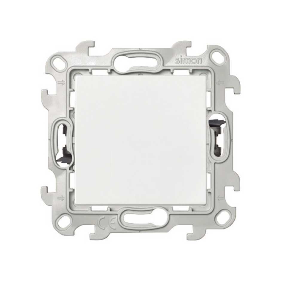 Single switch 10AX 250V~ with fast terminal connection white Simon 24 ...