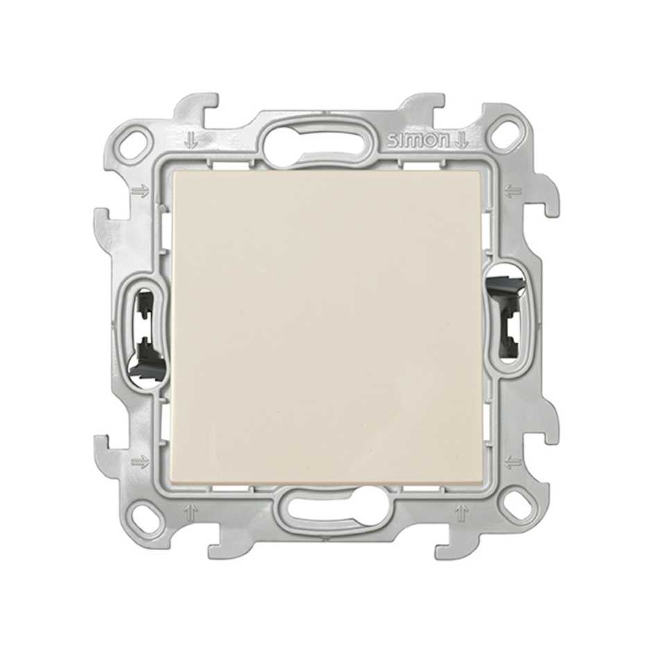 Single switch 10AX 250V~ with fast terminal connection ivory Simon 24 ...