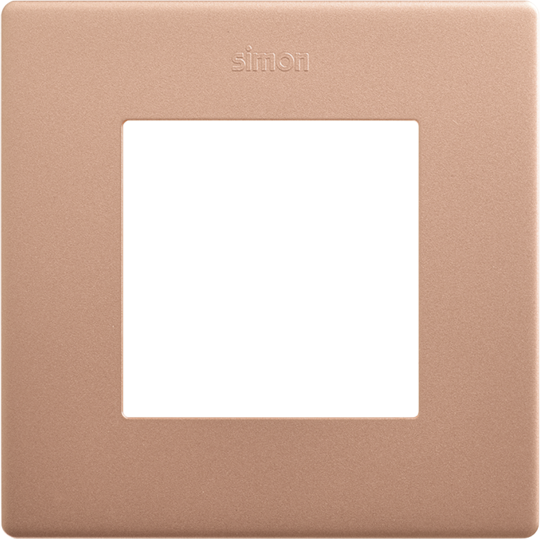 Icon design frame for 1 element copper Simon 270 | SIMON