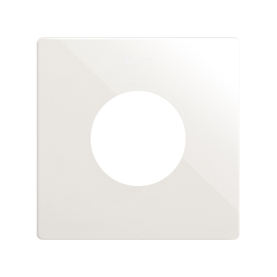 Minima design frame for CLEAN German socket outlet with 1 element white ...