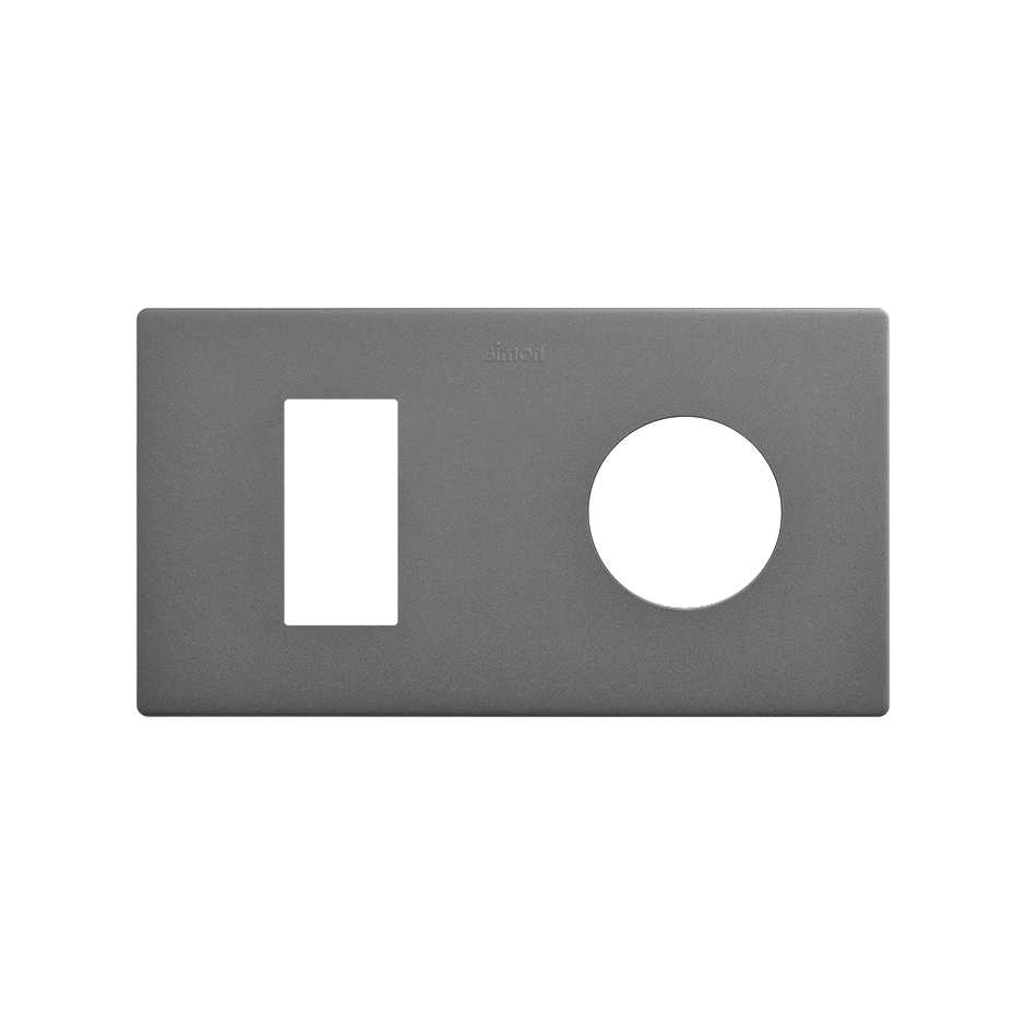 Minima design frame for 2 elements for 1 CLEAN German socket outlet ...