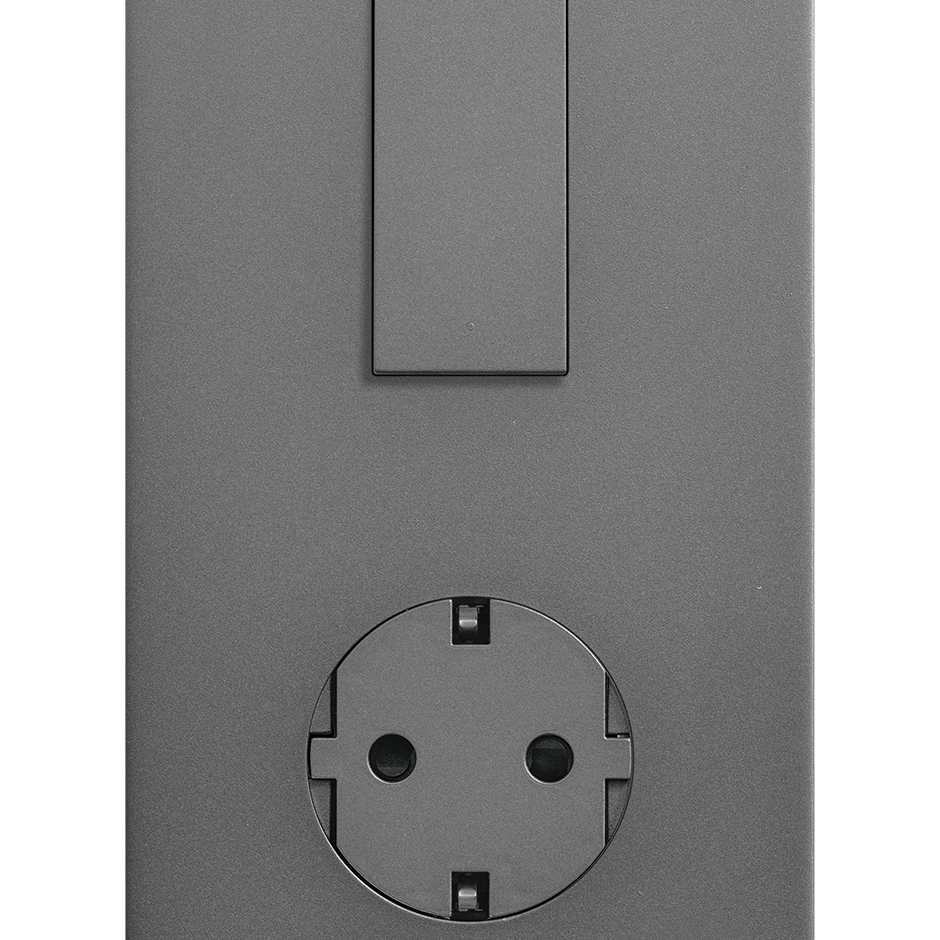 Minima design vertical frame for 2 elements for 1 CLEAN German socket ...