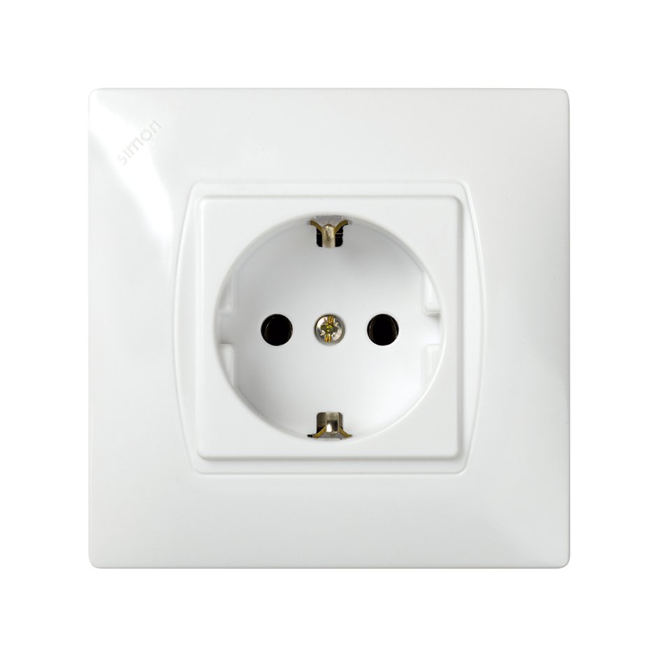 German monoblock socket outlet 16A 250V~ with safety device and fast ...