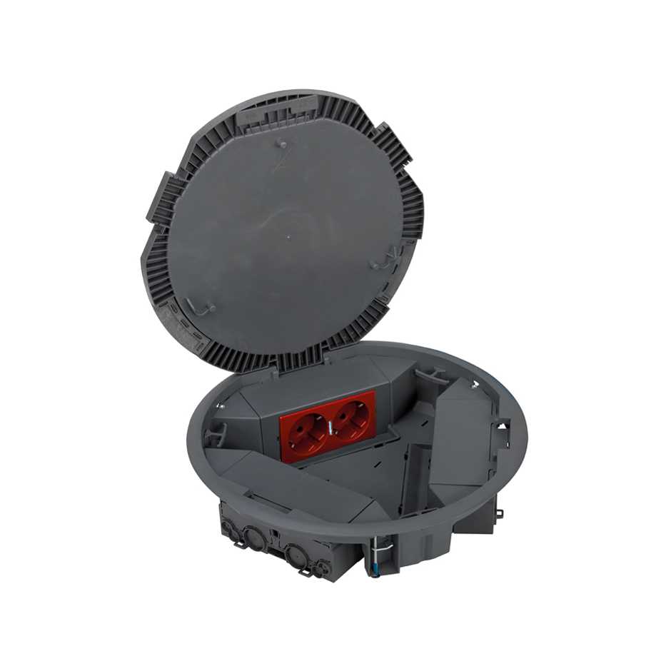 Shallow floor box kit raised/concrete floor 6 elements with double ...