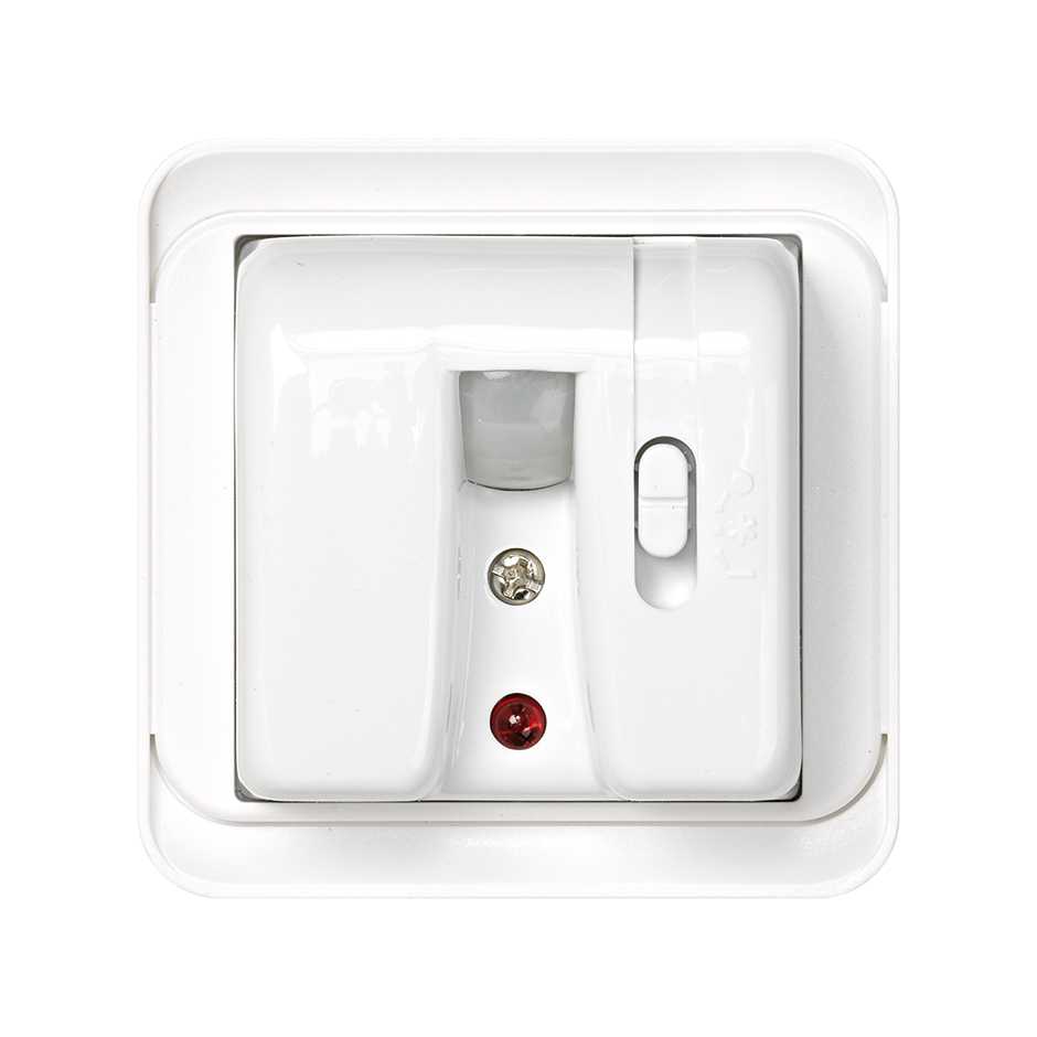 Movement detector switch from 40 to 300W/VA 230 V~ white Simon 75 | SIMON