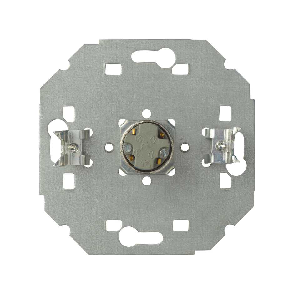 2-way switch/push button with key 5A 250V~ (key removable in rest ...