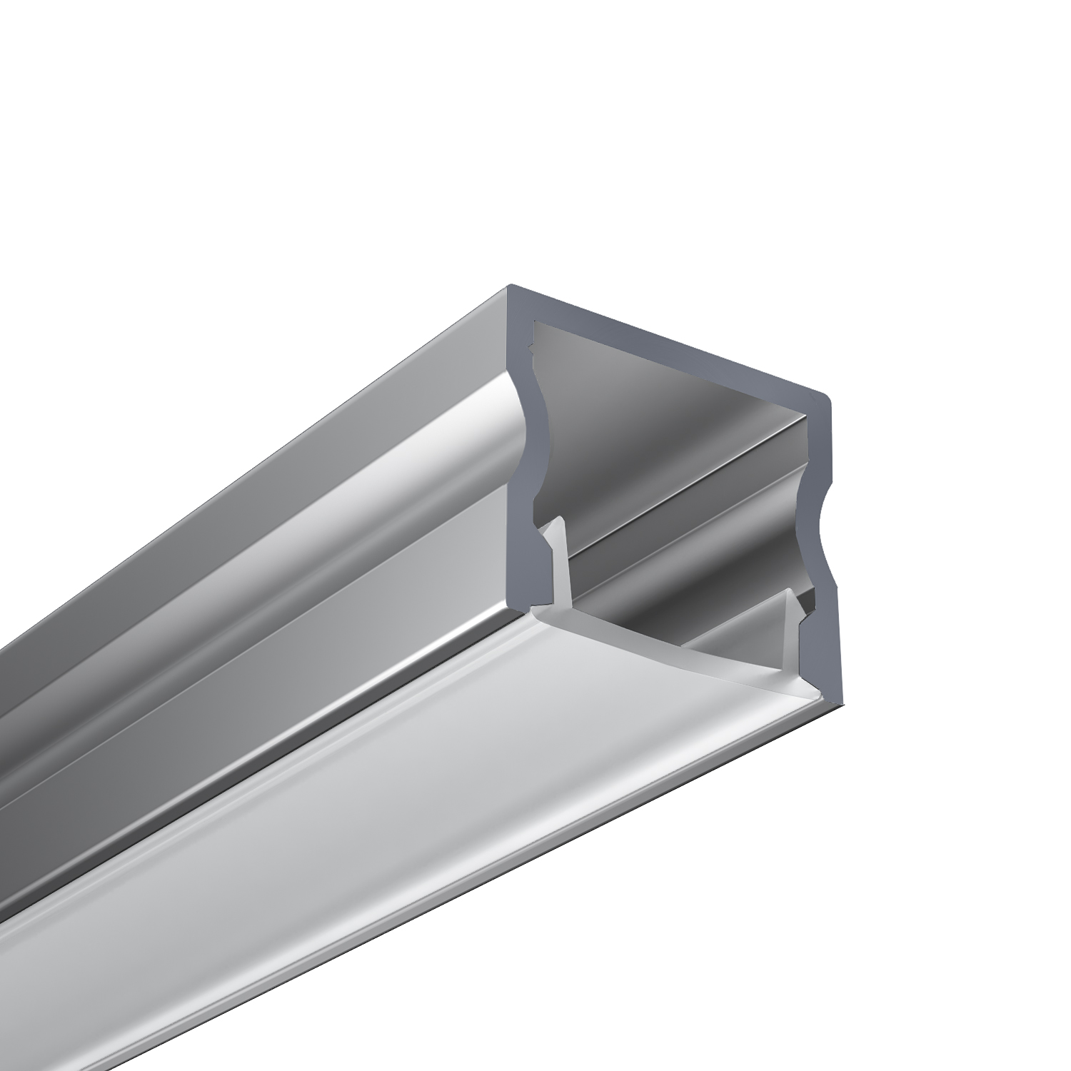 Perfilería de superficie para LedFlex en acabado negro | SIMON