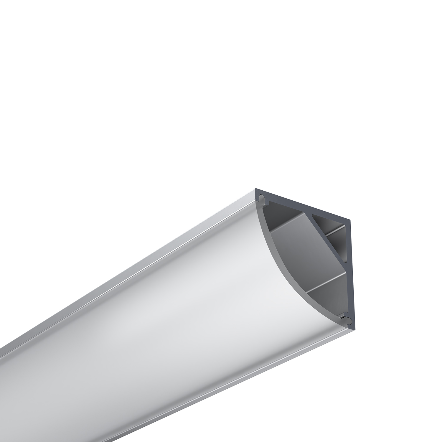 Difusor opal para perfilería angular redonda | SIMON