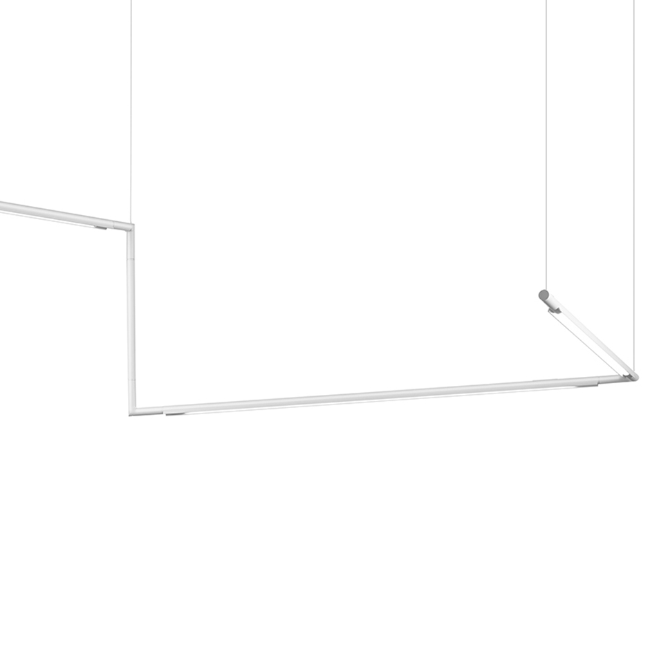 Luminaria modular SLIM SYSTEM Florón Techo X-less Blanco | SIMON