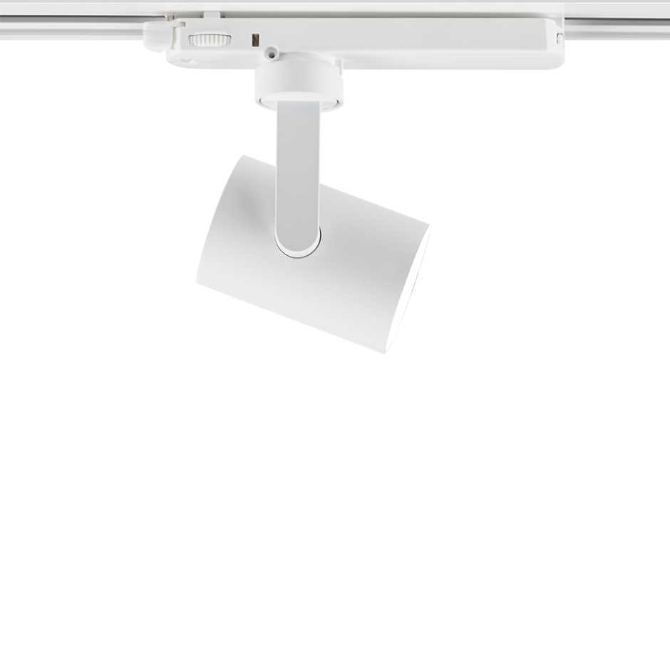 Proyector POINT 56 Mini Carril 3000K Flood On/Off Blanco | SIMON