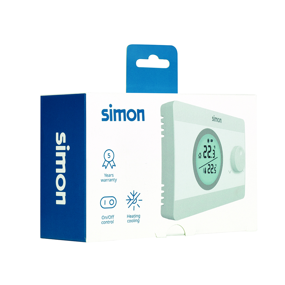 TERMOSTATO DIGITAL ON/OFF SIMON | SIMON