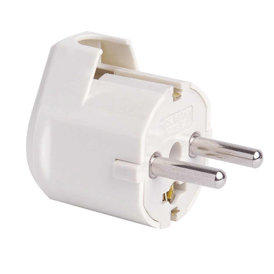 CLAVIJA SALIDA LATERAL 16A 250V BLANCA Simon Brico | SIMON