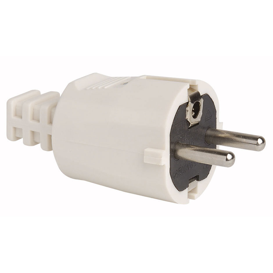 CLAVIJA DE PVC 16A 250V BLANCA Simon Brico | SIMON