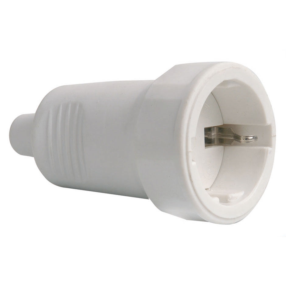 BASE MÓVIL DE GOMA 16A 230V BLANCA Simon Brico | SIMON