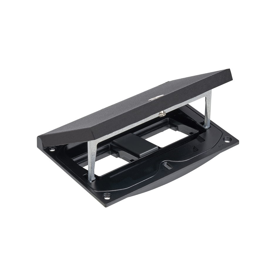 IP66 Mechanism holder and security frame for 2 45x45mm and 22,5x45mm ...