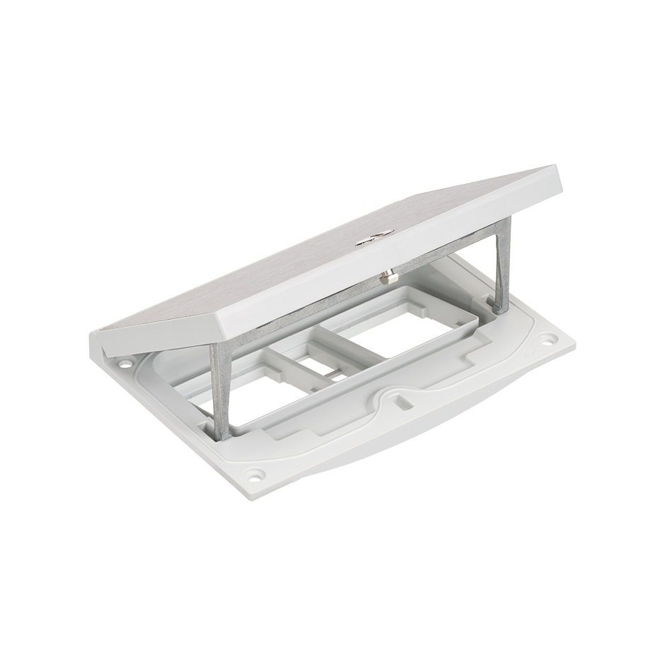 IP66 Mechanism holder and manual frame for 2 K45 mechanisms and 2 RJ45 ...