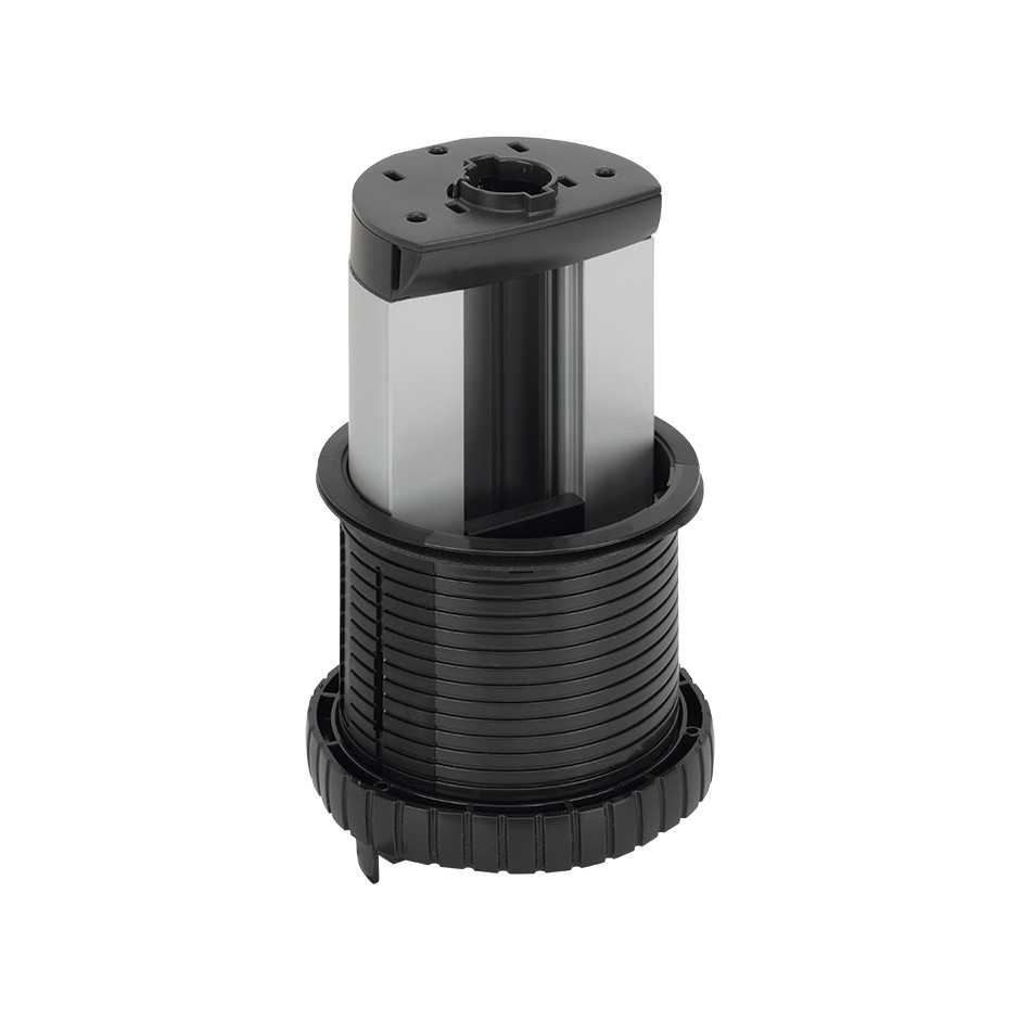 Perfil telescópico Teleblock con elevación manual de 2 elementos ...