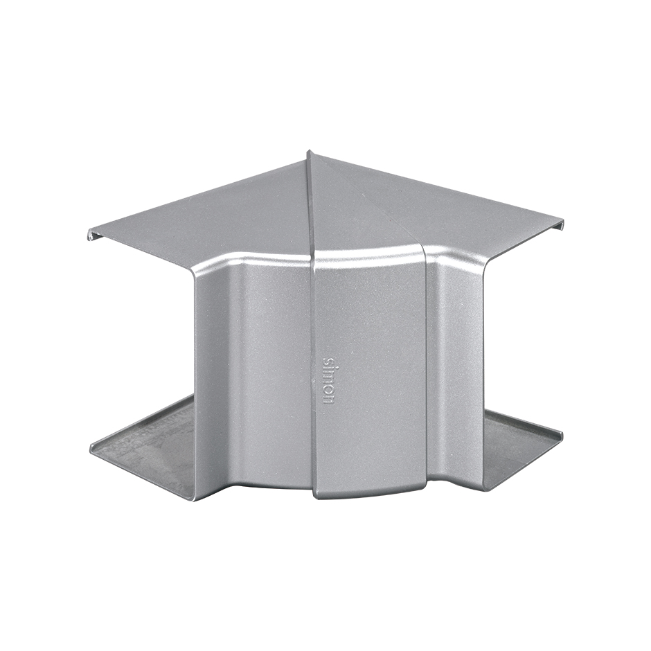 Variable internal angle accessory for aluminum trunking 90x55mm | SIMON