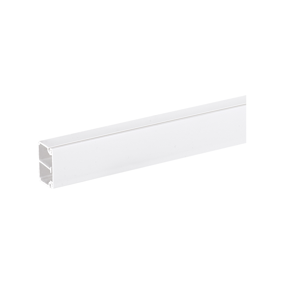 Halogen-free mini-trunking of 2m 20x30mm with 2 compartments | SIMON