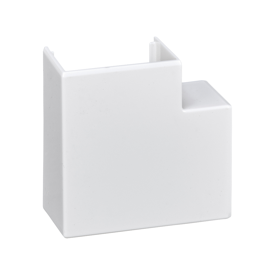 Flat angle accessory for PVC or halogen-free 20x30mm mini-trunking | SIMON