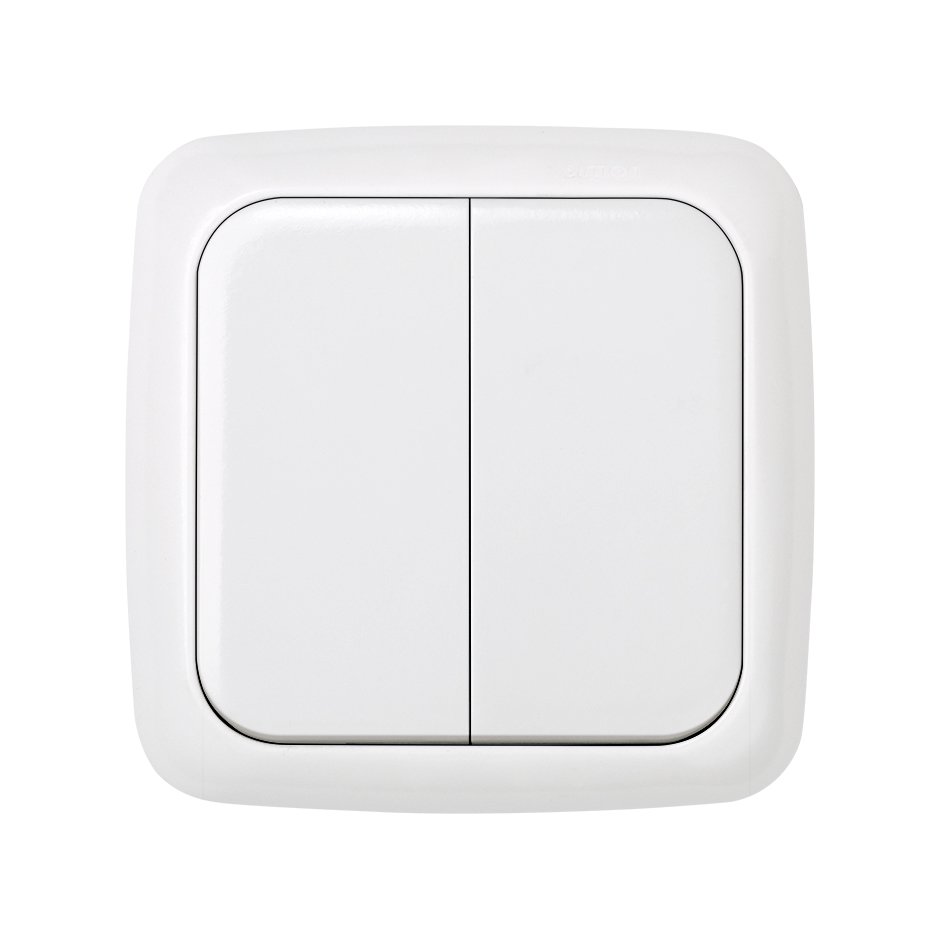 Grupo de 2 interruptores 10 AX 250V~ con sistema de embornamiento ...