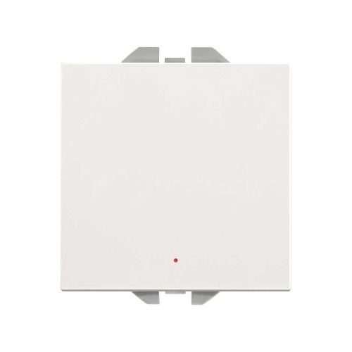 Single-pole switch 10AX 230V~ with built-in pilot light white Simon 270 ...