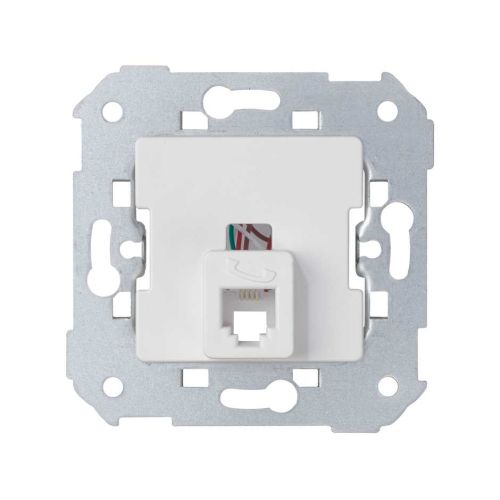 Telephone socket with 4 pins RJ11 white | SIMON